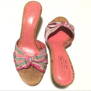 Coach | Shoes | Coach Ribbon Sandal | Poshmark